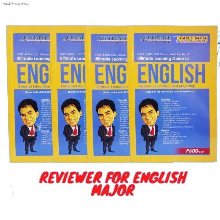 COD CBRC LET REVIEWER FOR ENGLISH MAJORS | Lazada PH