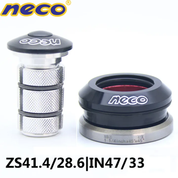 Neco Headset for Giant Decathlon Btwin Road Bike Tapered 41.84-46.8 ...