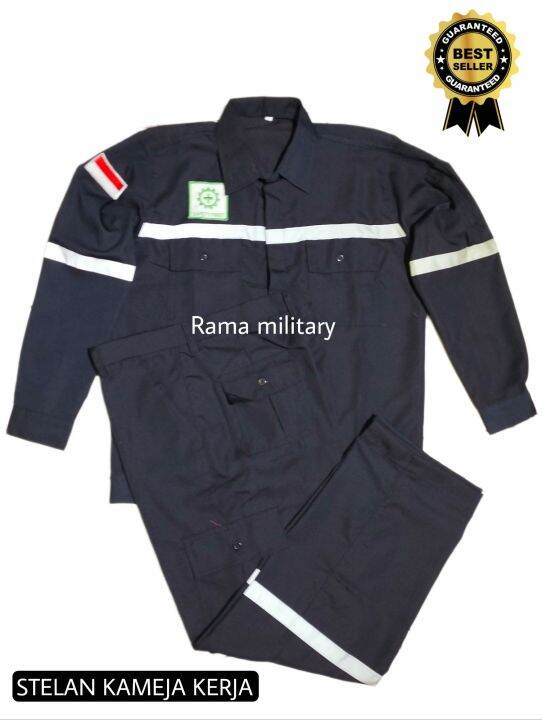 WEARPACK STELAN PROYEK SAFETY/WEARPACK KERJA/WEARPACK LAPANGAN/WEARPACK ...