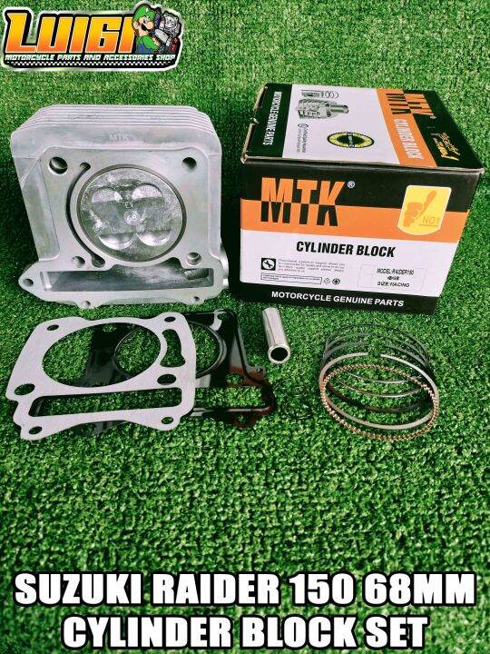 MTK SUZUKI RAIDER 150 68MM CYLINDER BLOCK SET | Lazada PH