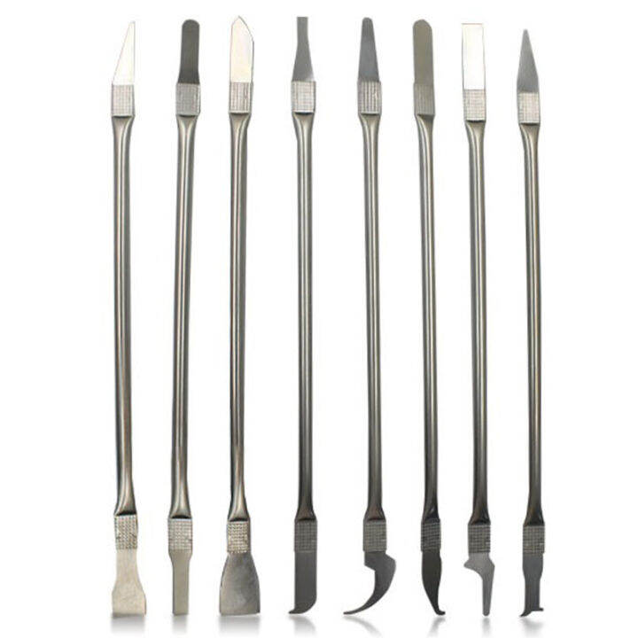 8in 1 IC Chip Repair Thin Tools Set CPU Metal Remover Burin to Remove ...