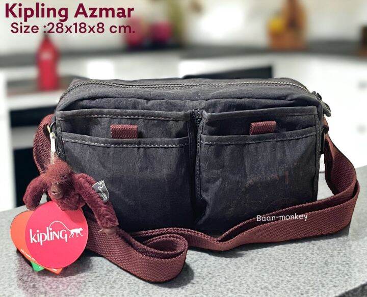 Kipling Shop สินค้าของแท้จากเบลเยี่ยม กระเป๋าถือสะพายวินเทจ Kipling Azmar | Lazada.co.th