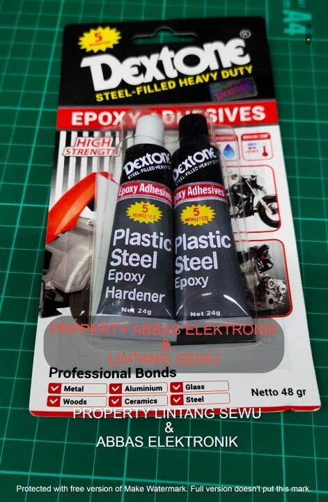 LEM DEXTONE EPOXY RAPID 5 MINUTE BLACK DEXTONE 5 MENIT HITAM LEM BESI ...
