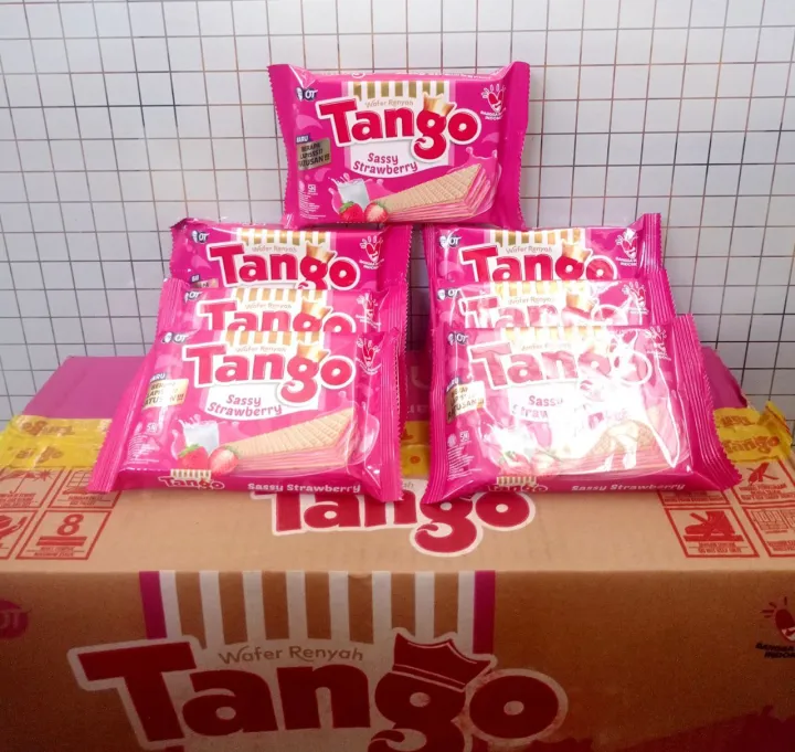 Wafer Tango 47 gram Wafer Tango / Wafer Cokelat / Wafer Strawberry ...