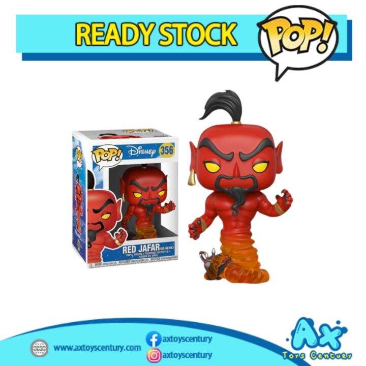 【Ready Stock】Funko Pop! Disney Aladdin - Red Jafar #356 100% Genuine ...