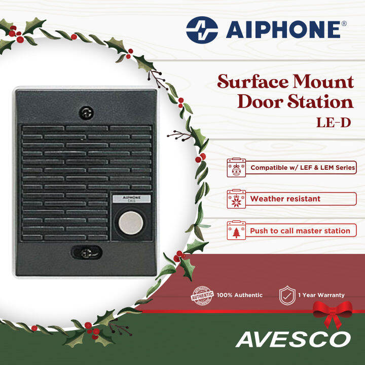 Surface Mount Door Station | LE-D | Aiphone | Avesco | Lazada PH