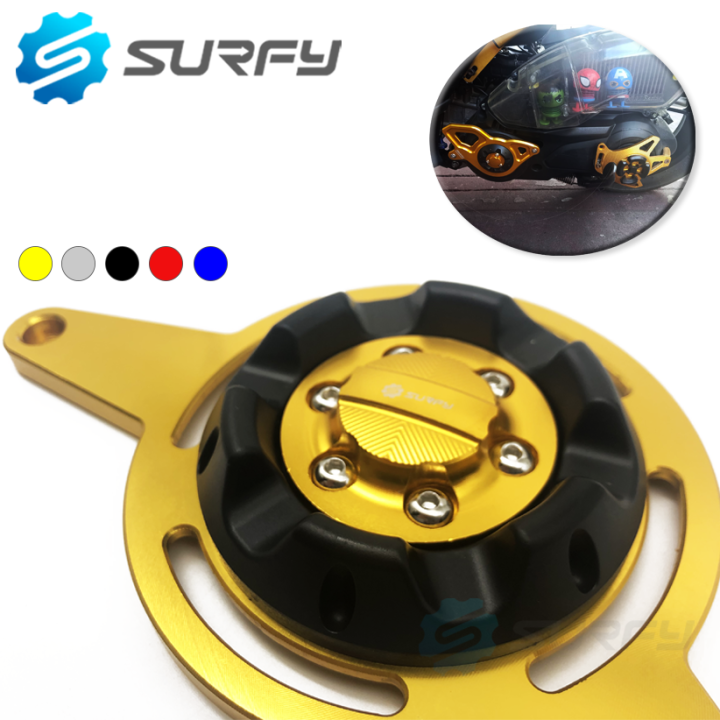 Japan Nmax Engine Cover Crank Case Rear Full CNC with Bolts Surfy ...