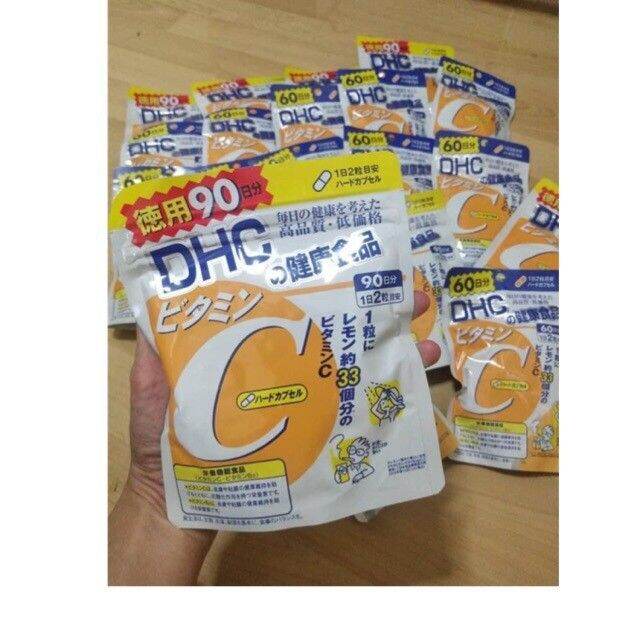 DHC Vitamin C - สำหรับ 90 วัน, 180 เม็ด, สินค้าพร้อมส่ง Dhc วิตามินซี | Lazada.co.th