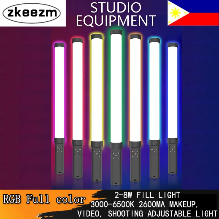 ZKeekm RGB Full color handheld LED fill light stick photography ...