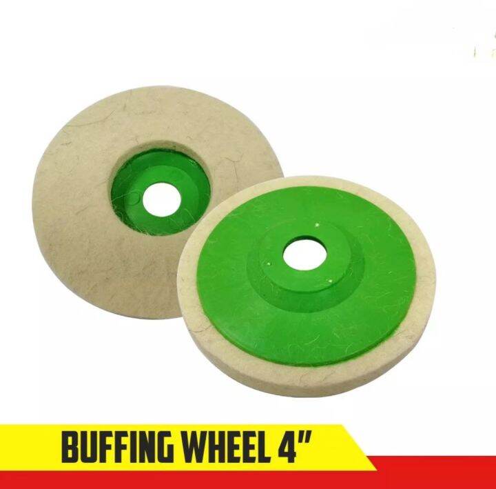 Buffing Disc 4" White | Lazada PH