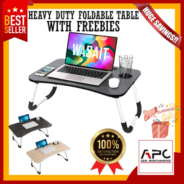 APC.Original Foldable Laptop Table Desk Bed Desk Foldable Laptop Table ...