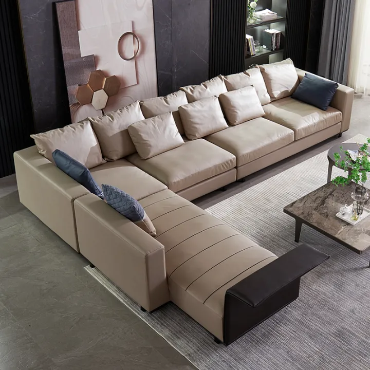 OMEGA HOME โซฟา Modern Minimalist Sofa Set - Suitable for Large and ...