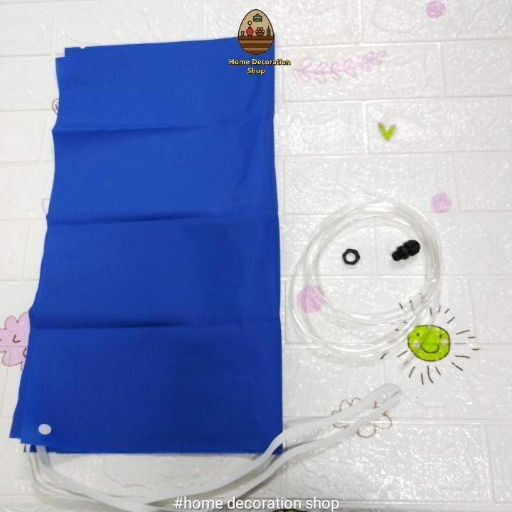 (HomeDecor) plastic bag water holder of washing aircon canvas hooking ...