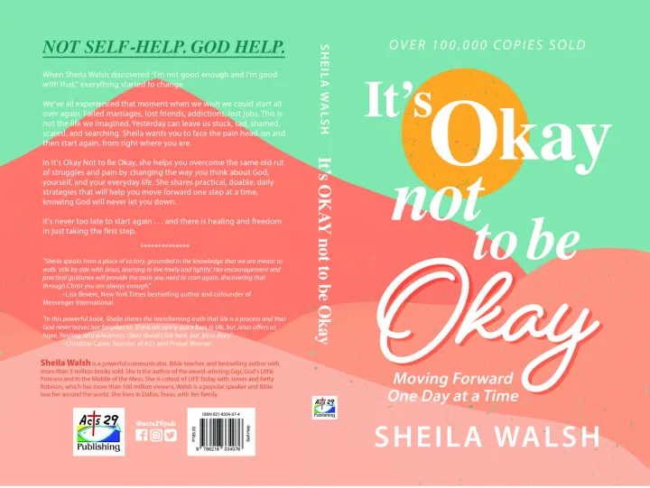 It's Okay Not To Be Okay By Sheila Walsh | Lazada PH