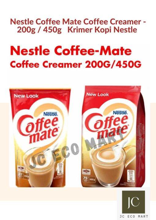 Nestle Coffee Mate Coffee Creamer - 200g / 450g Krimer Kopi Nestle | Lazada