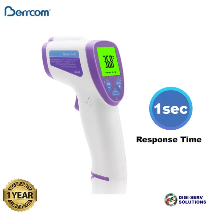Non-Contact Infrared Thermometer Scanner with LCD and 1 second ...