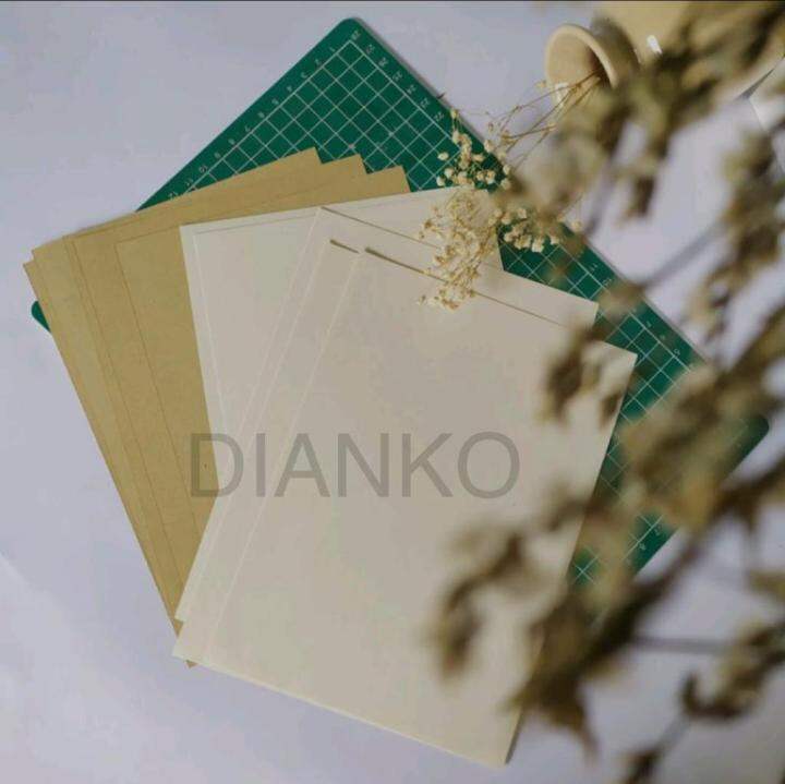 Kertas Bookpaper A4 1rim 500 lembar kertas imperial putih gading cream ...