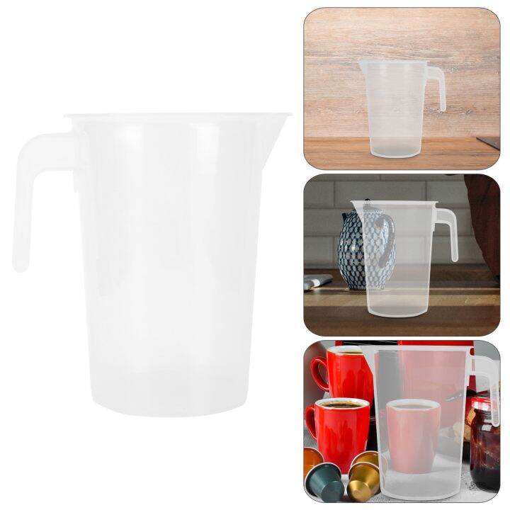 Measuring Pitcher Cups Cup Measure Transparent Water Scale Cooking ...