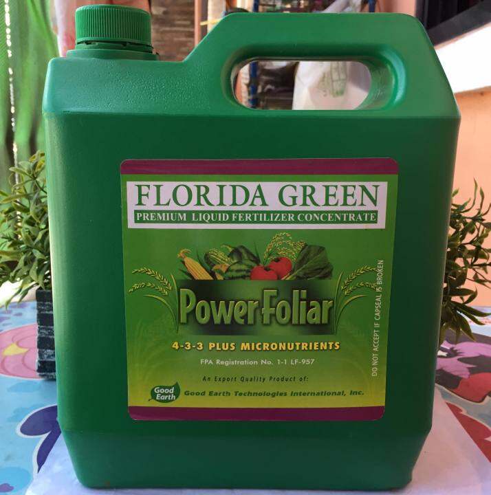 Florida Green / Power Foliar (1 Gallon) | Lazada PH