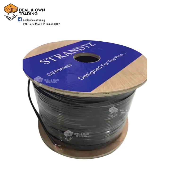 Strandtz Original Slim Wire (305M) Black | Lazada PH