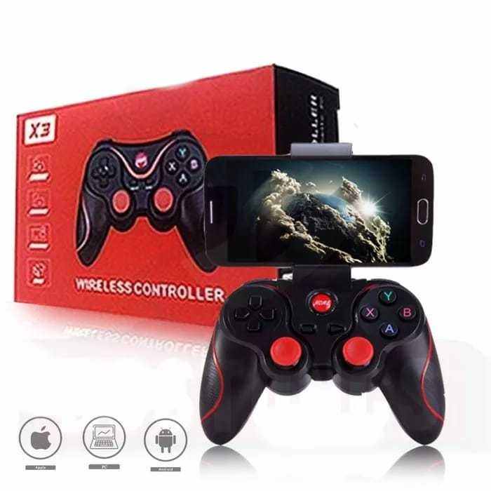 Gamepad X3 Joystik - X3 Wireless Controller Bluetooth Murah | Lazada ...