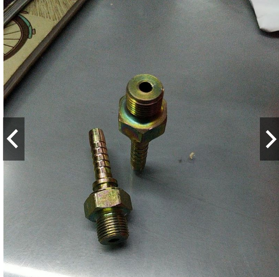 satu buah nepel oil cooler fitting satria fu pendingin oli , ekor ...