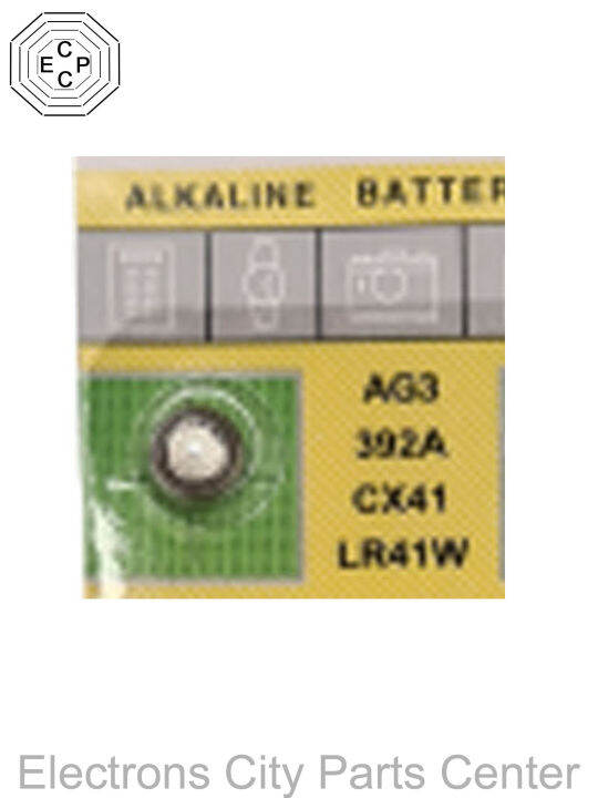 ALKALINE BATTERY 1.55V AG3 392A CX41 LR41W | Lazada PH
