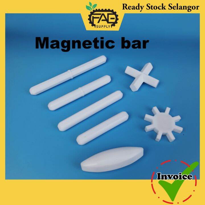 Laboratory Magnetic Stirrer bar large size Cylinder pivot oval shape ...