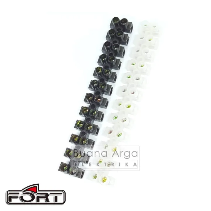 FORT Terminal Block Krustin 400V 15A/12mm XLS-15A / XLS4A Fort | Lazada ...