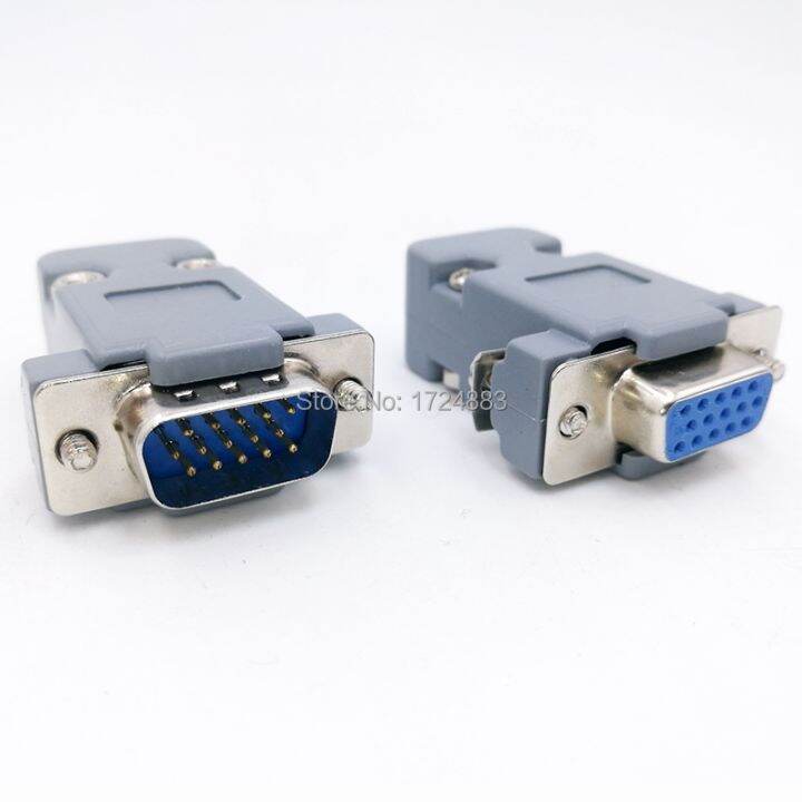 DB15 connector VGA Plug D type 15 pin hole port socket adapter female ...