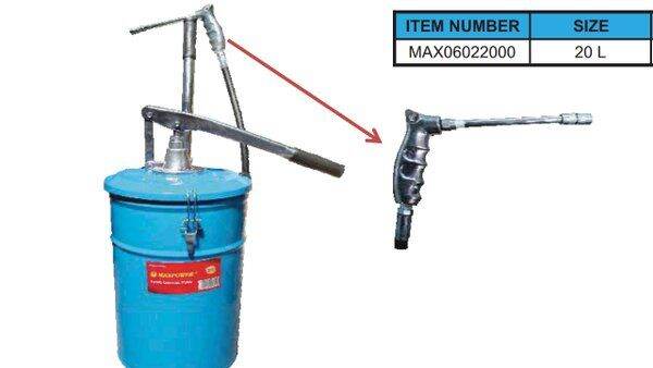 Pompa Gemuk Drum Hand Grease Pump 20 L MAXPOWER / Hand Grease Pump 20 ...