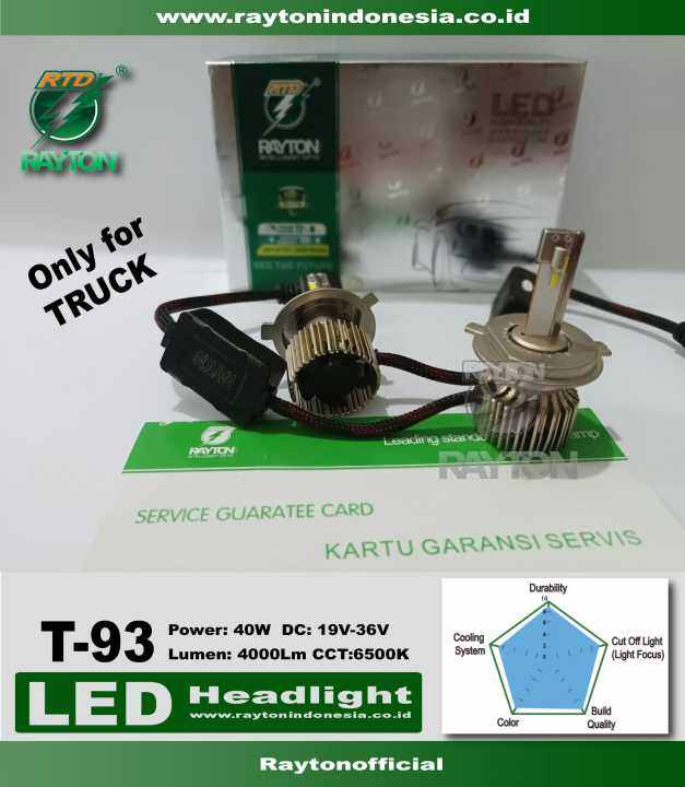 RTD Rayton Lampu Truck / Truk / Lampu Utama / Lampu Depan Mobil / Lampu ...