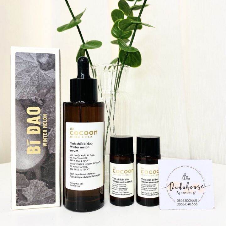 Tinh chất bí đao cocoon serum Winter melon Sạch Mụn Và Mờ Thâm 70ml | Lazada.vn