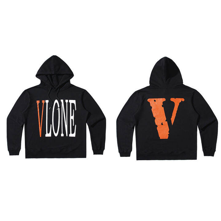 Vlone เสื้อสเวตเตอร์เกิดหมอกรุ่นลิมิเต็ด,เสื้อโค้ทตัวใหญ่สำหรับฤดูใบไม้ผลิและฤดูใบไม้ร่วงเสื้อ ...