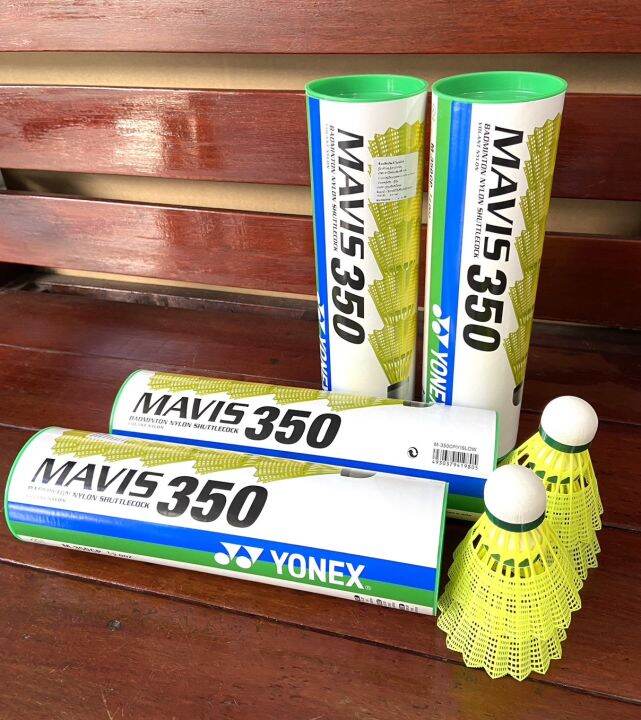 ลูกแบดแบดมินตันพลาสติก YONEX : MAVIS 350 (ฝาเขียว) สินค้าจากโยเน็คไทย ...