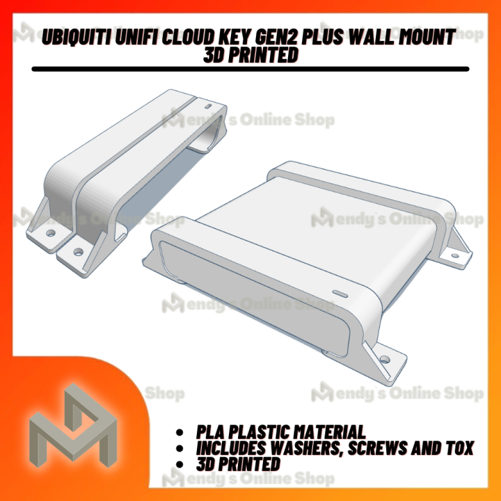 Ubiquiti Unifi Cloud Key Gen2 Plus Wall Mount | 3D Printed | Lazada PH
