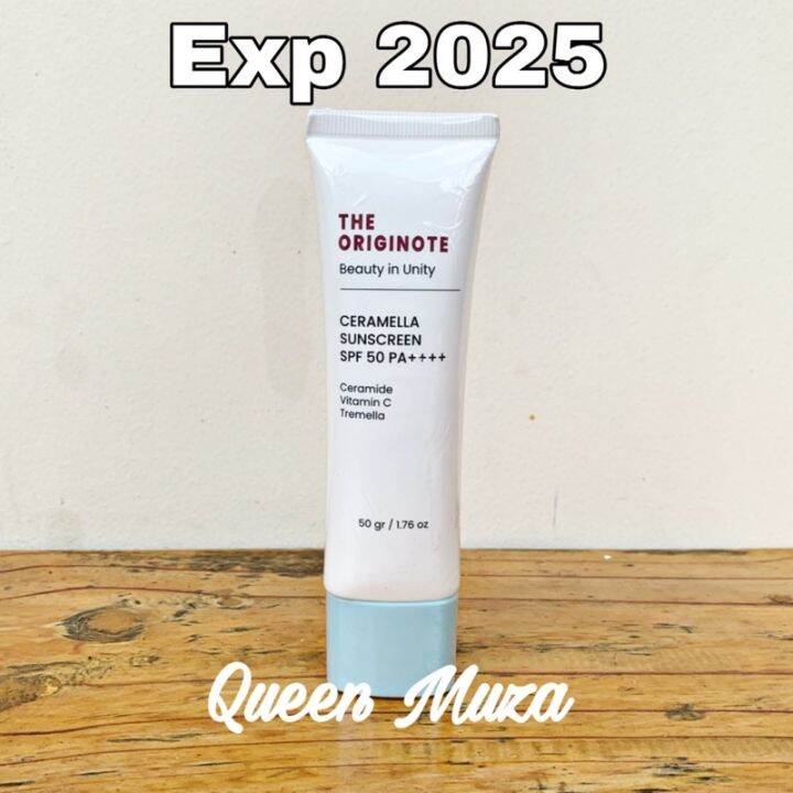 The Originote Sunscreen Spf 50 PA++++ 50 gr Ceramella ceramide vitamin ...