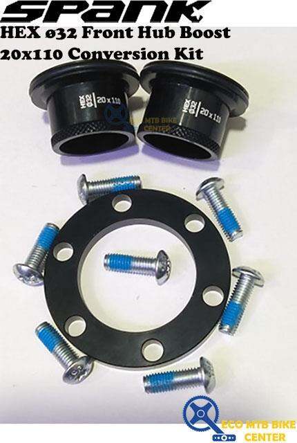 SPANK Hex ø32 Front Hub Boost 20x110 Conversion Kit | Lazada