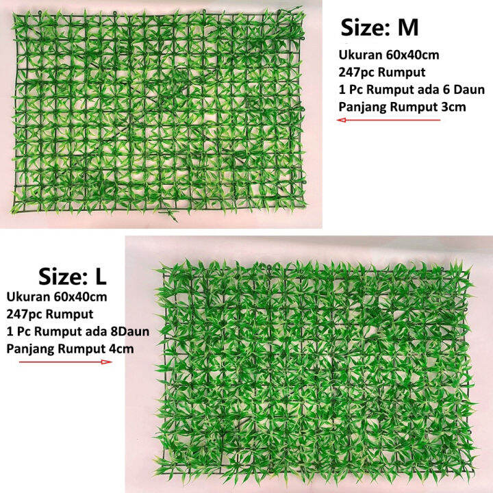 Rumput Sintetis Dinding/Taman Dekorasi Rumah Ruang Tamu Hiasan ...