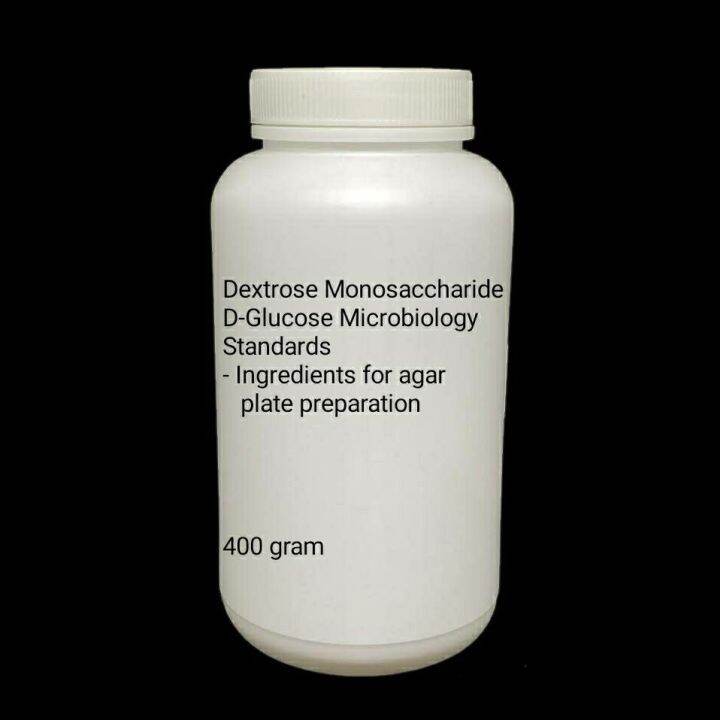 400 gram Anhydrous Dextrose Powder d-Glucose Microbiology Standards for ...