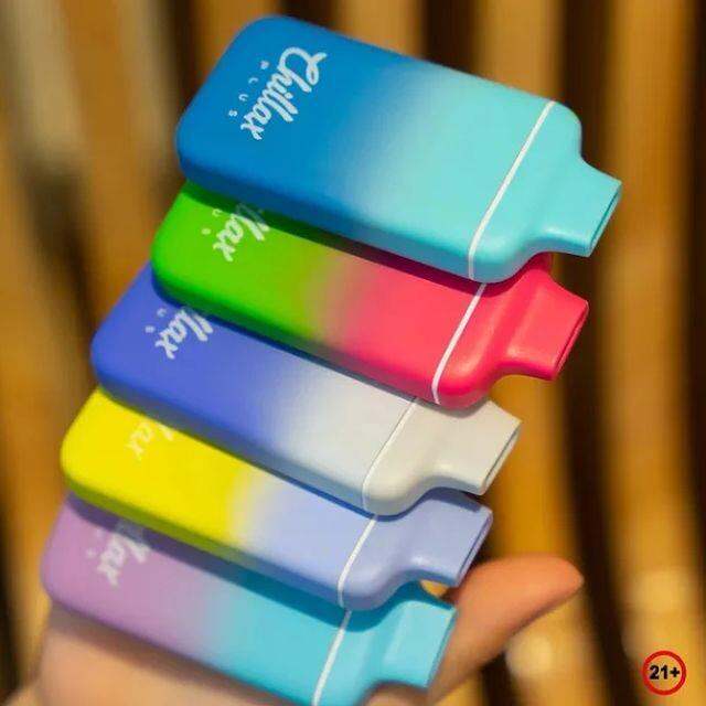 Tobacco Menthol CHILLAX PLUS Disposable Pods 5 Flavors Up To 6000 Puffs ...
