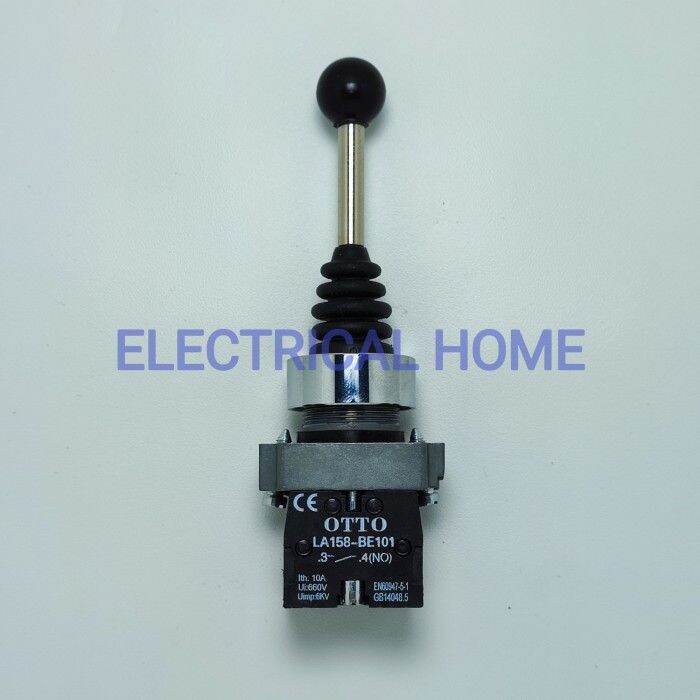 Monolever Switch Spring Return 22mm 2PA22CR 2 POSISI/2 ARAH/2 NO OTTO ...
