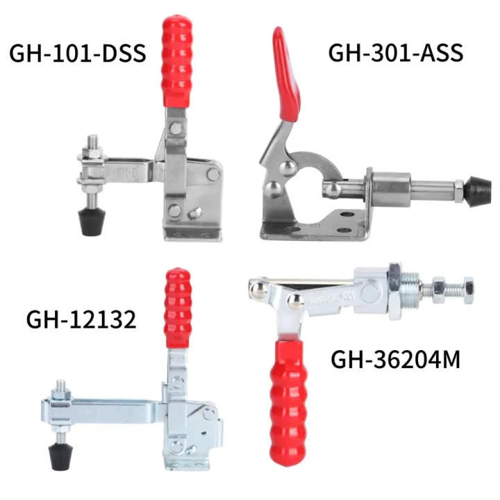 GH-101-DSS/GH-301-ASS/GH-12132/GH-36204M Welding Fixture Clamp Quick ...