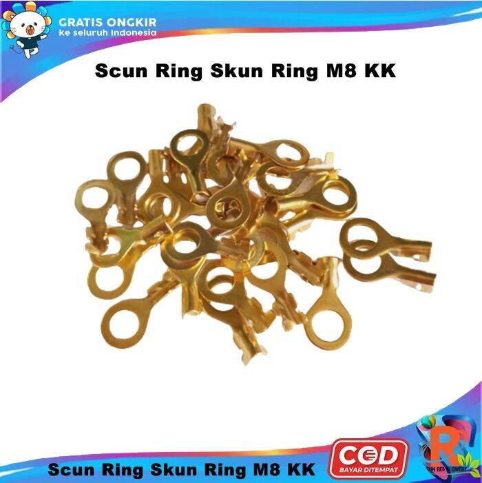 Scun Ring Skun Ring M8 KK Baut 12 Kabel Kecil | Lazada Indonesia