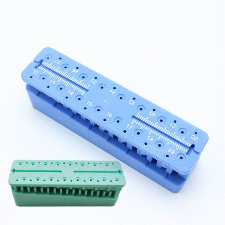 Dental Mini Endo Measuring Endodontic Block Files Dental Oral Tool ...