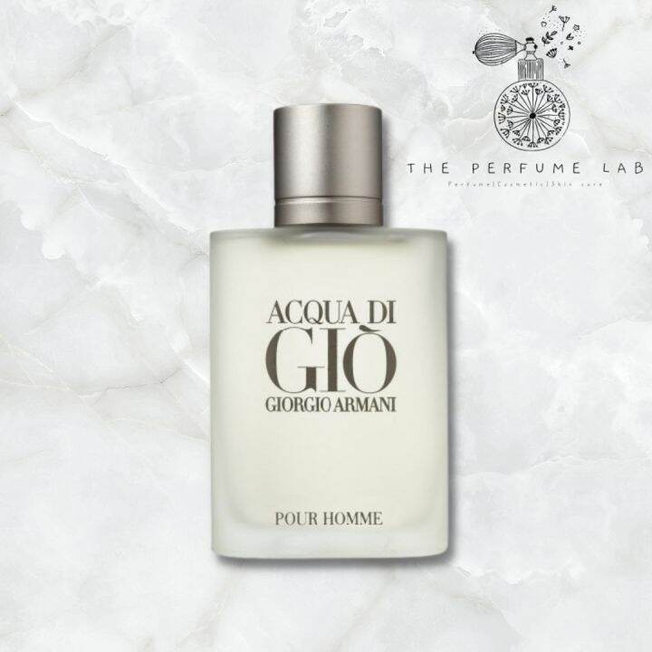 100% Original & Authentic Acqua di G i o Gior gio Ar mani Decant ...