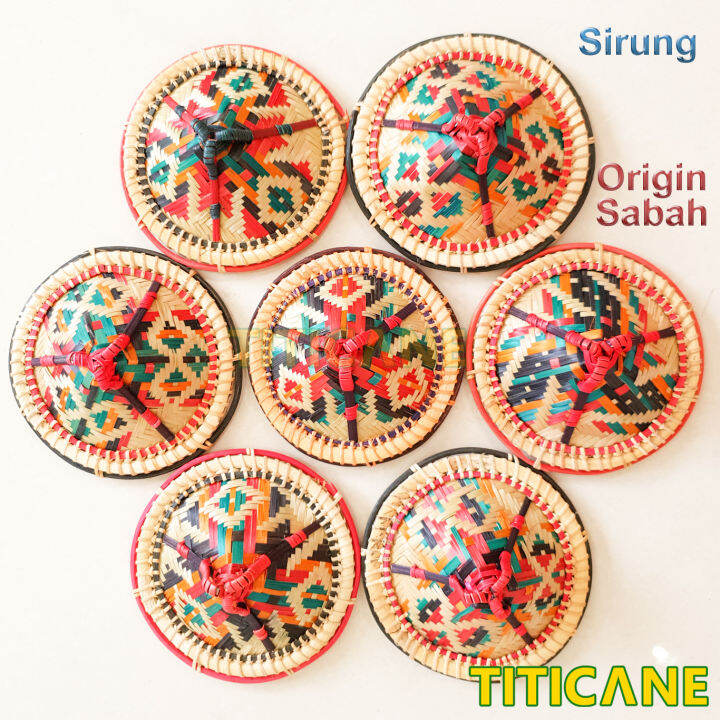 TITICANE Sirung Hat Origin Sabah [ Rattan / Rotan ] | Lazada