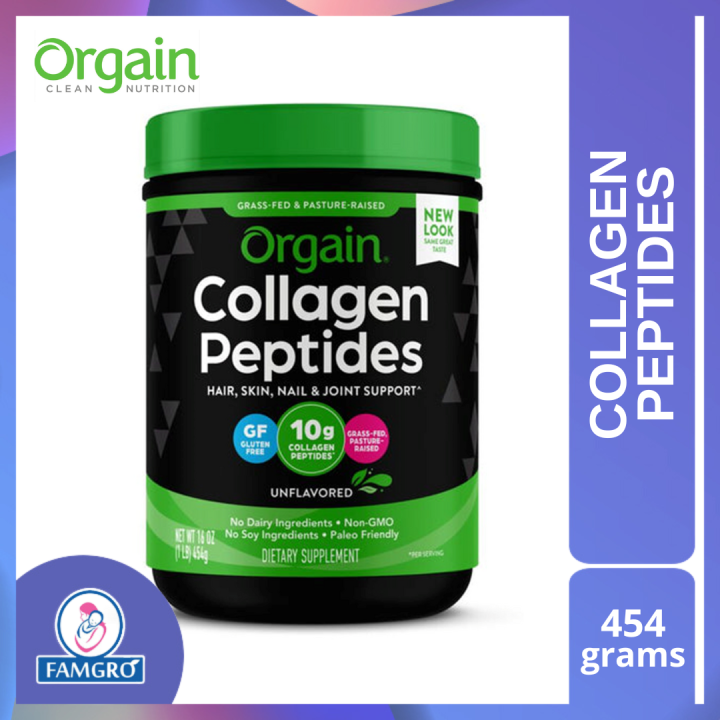 Orgain | Collagen Peptides Powder - 16 oz | Gluten Free | Lazada PH