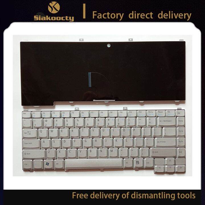 for NEC E2000 E3100 VA18 E680 E6200 P440 US silver keyboard | Lazada PH