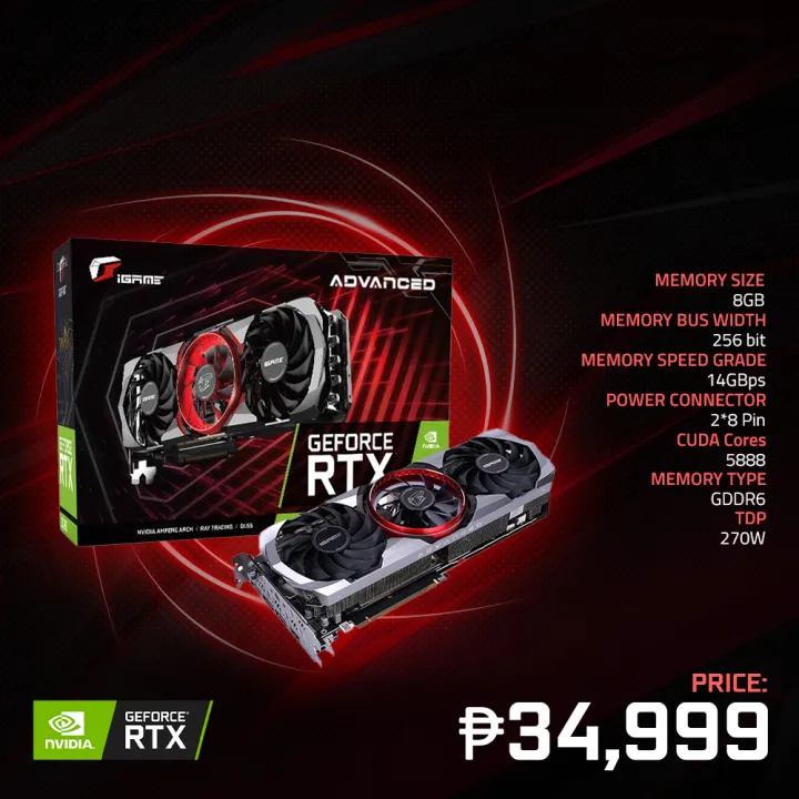 iGame GeForce RTX 3070 Advanced OC LHR-V / iGame GeForce RTX 3070Ti ...